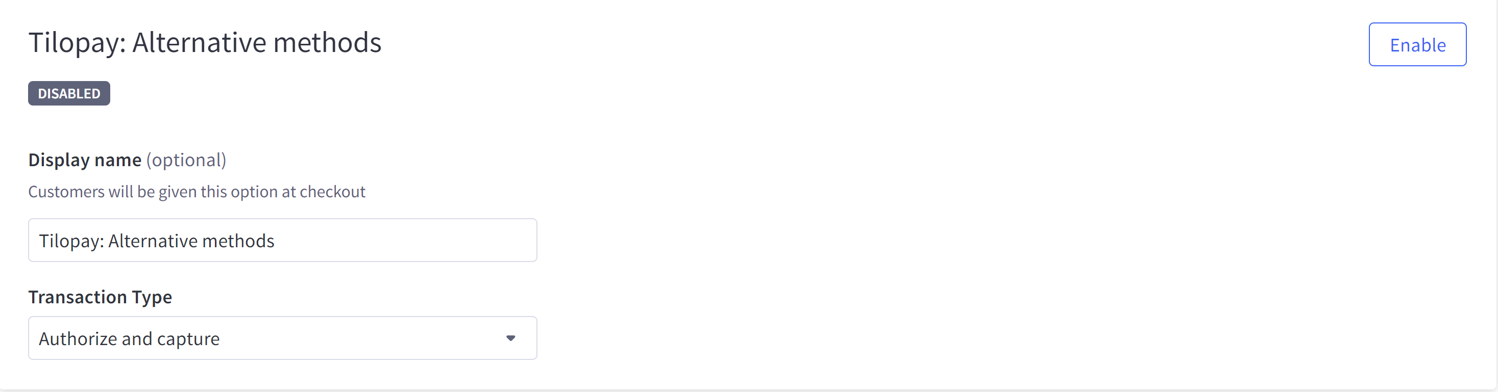 Connecting with Tilopay